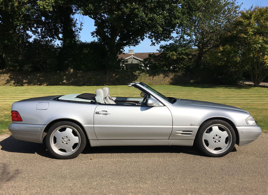 Mercedes 280 SL - Perranwell Garage Cornwall