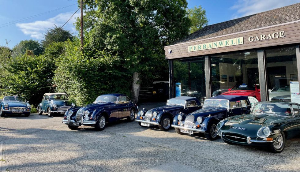 Morgan and Classic Car Specialist Garage in Cornwall